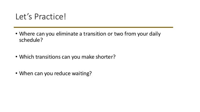 The Super Secret Solution to Peaceful Transitions | PPTX