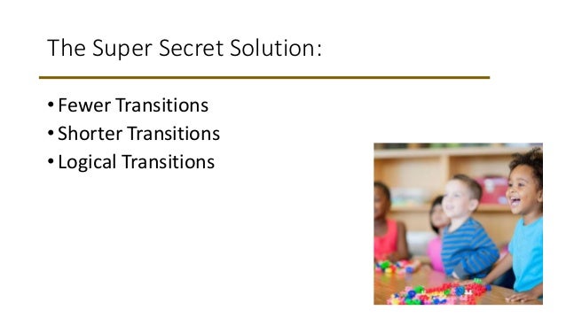 The Super Secret Solution to Peaceful Transitions | PPT
