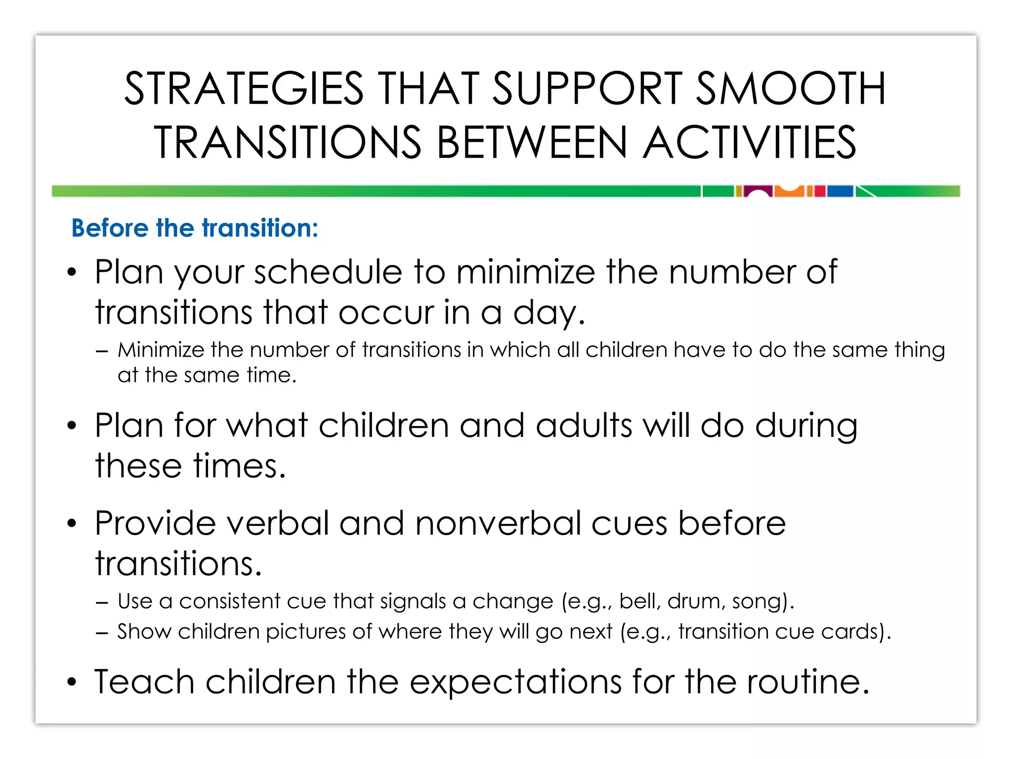 Transitions presentation (revised) | PPTX