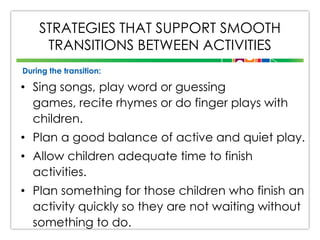 Transitions presentation (revised) | PPTX