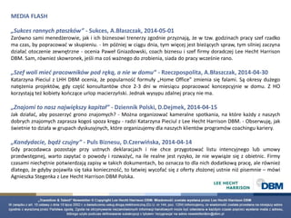 Transition talent newsletter_lhh_dbm_polska_czerwiec_2014 | PPT