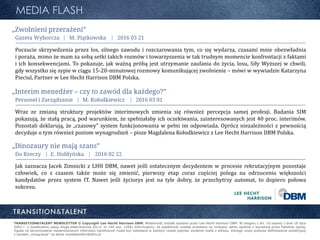 TRANSITION&TALENT - NEWSLETTER LHH DBM POLSKA – KWIECIEŃ 2016 | PPT
