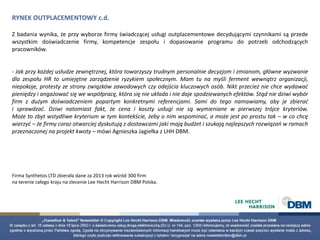 Transition Talent Newsletter LHH DBM wydanie specjalne październik 2014 | PDF