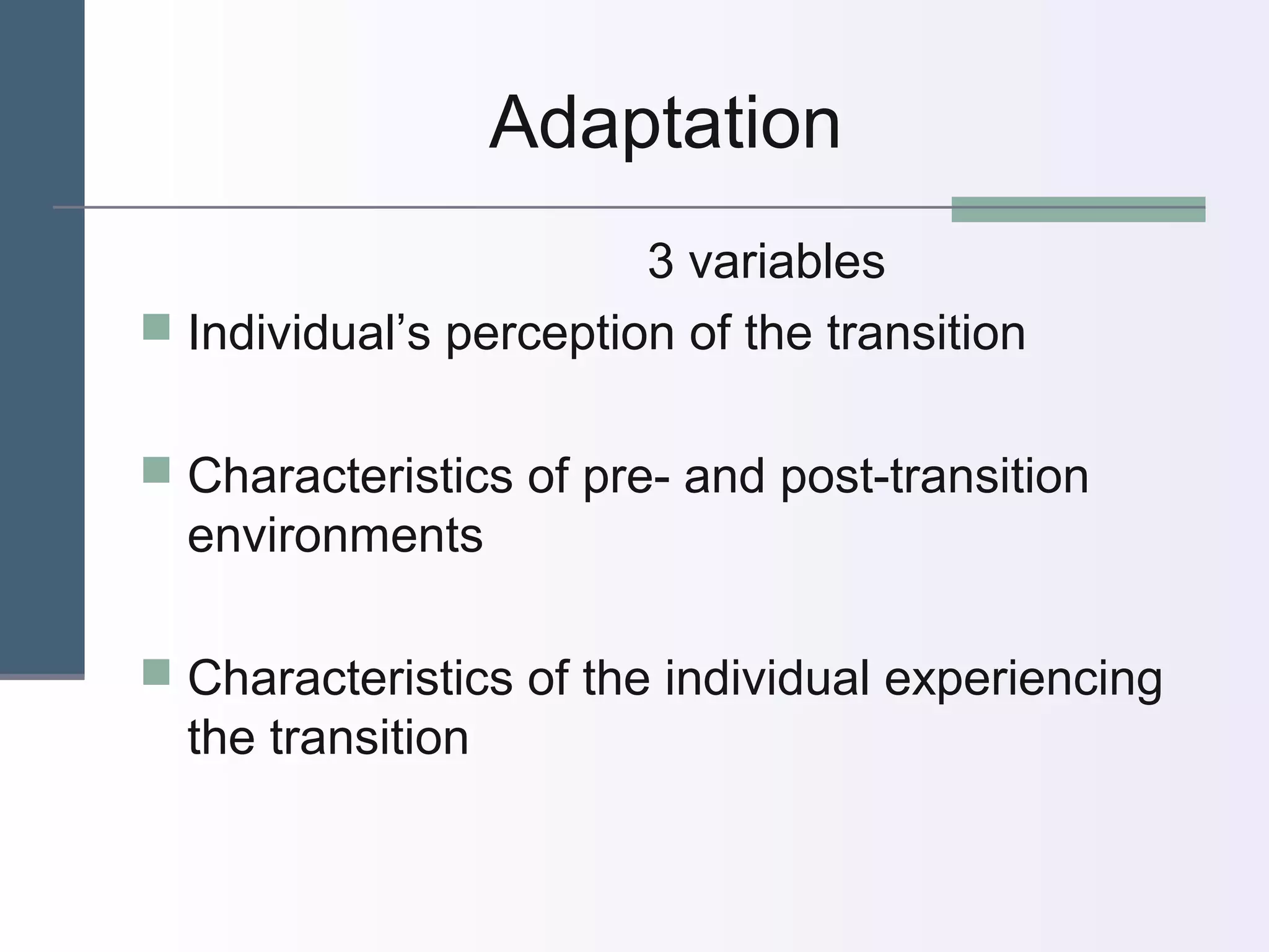 Transition theory | PPT