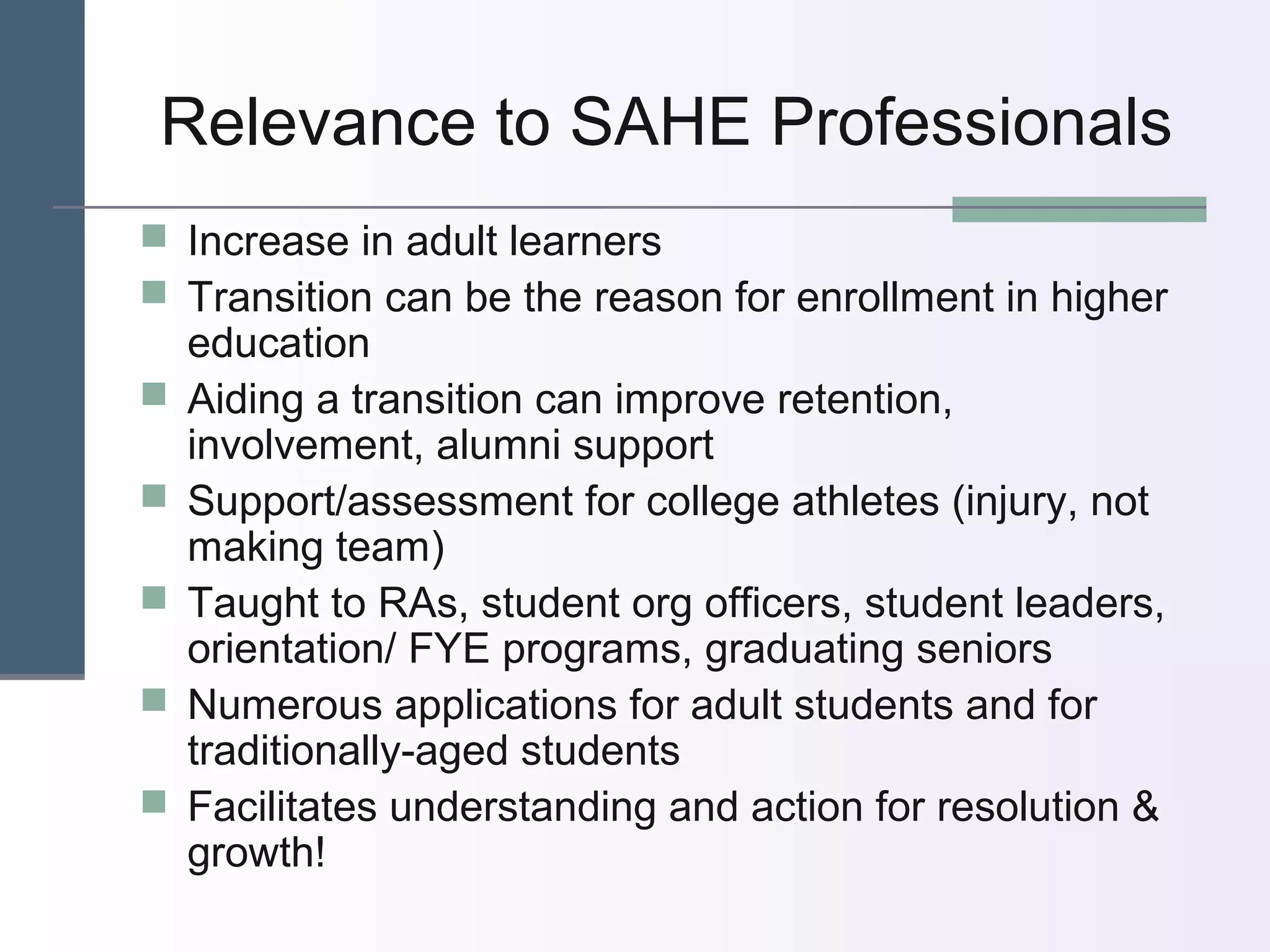 Transition theory | PPT