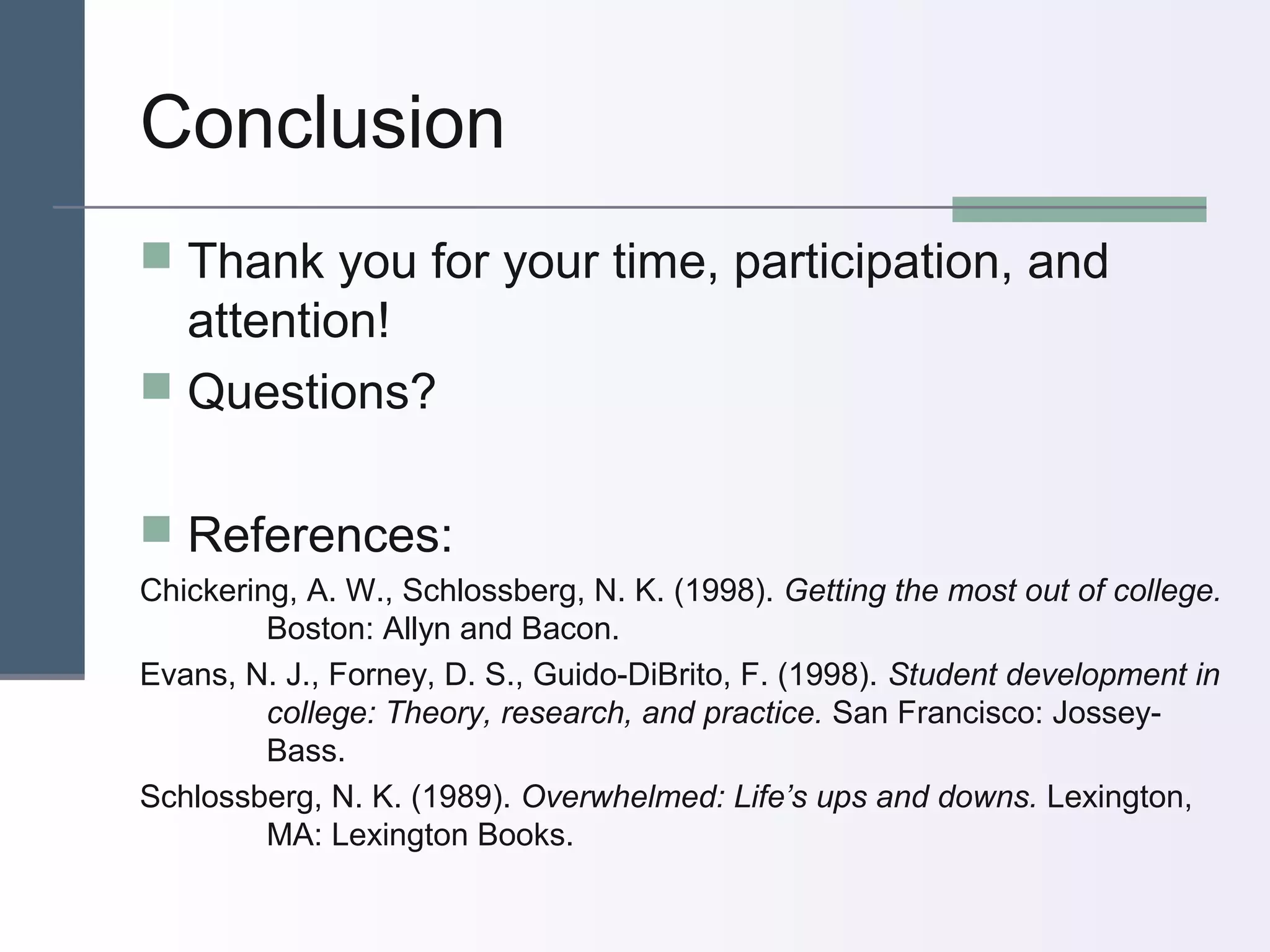 Transition theory | PPT