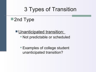 Transition theory | PPT