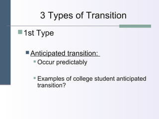 Transition theory | PPT