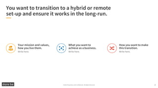 Make your transition to hybrid or remote work long-term | PDF