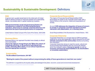 Transition to sustainability | PPTX