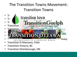 Transition Towns And Toronto 09 09 30 | PPT | Science