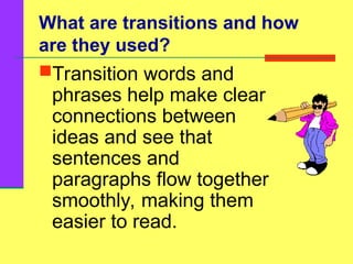 Transition Words for academic writing skills. | PPT