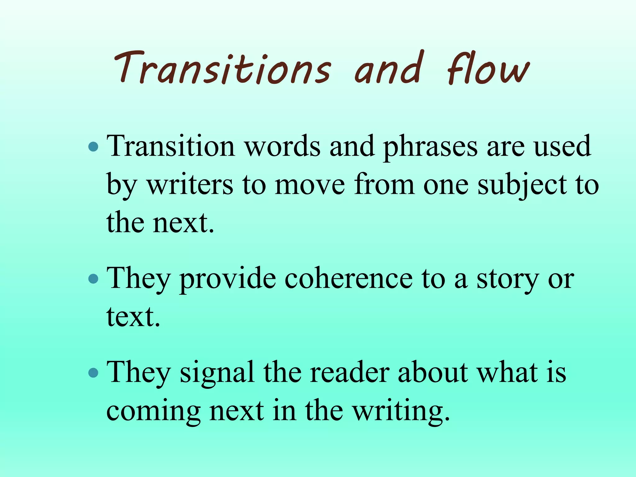 transition words.ppt