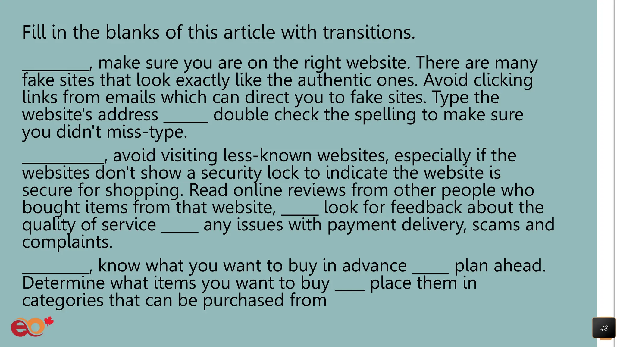 TransitionWordsPhrasesCLB5+EnglishOnline.pptx