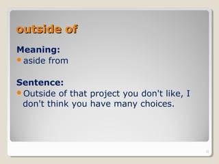 Transition words - English | PPT