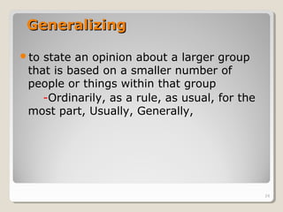 Transition words - English | PPT