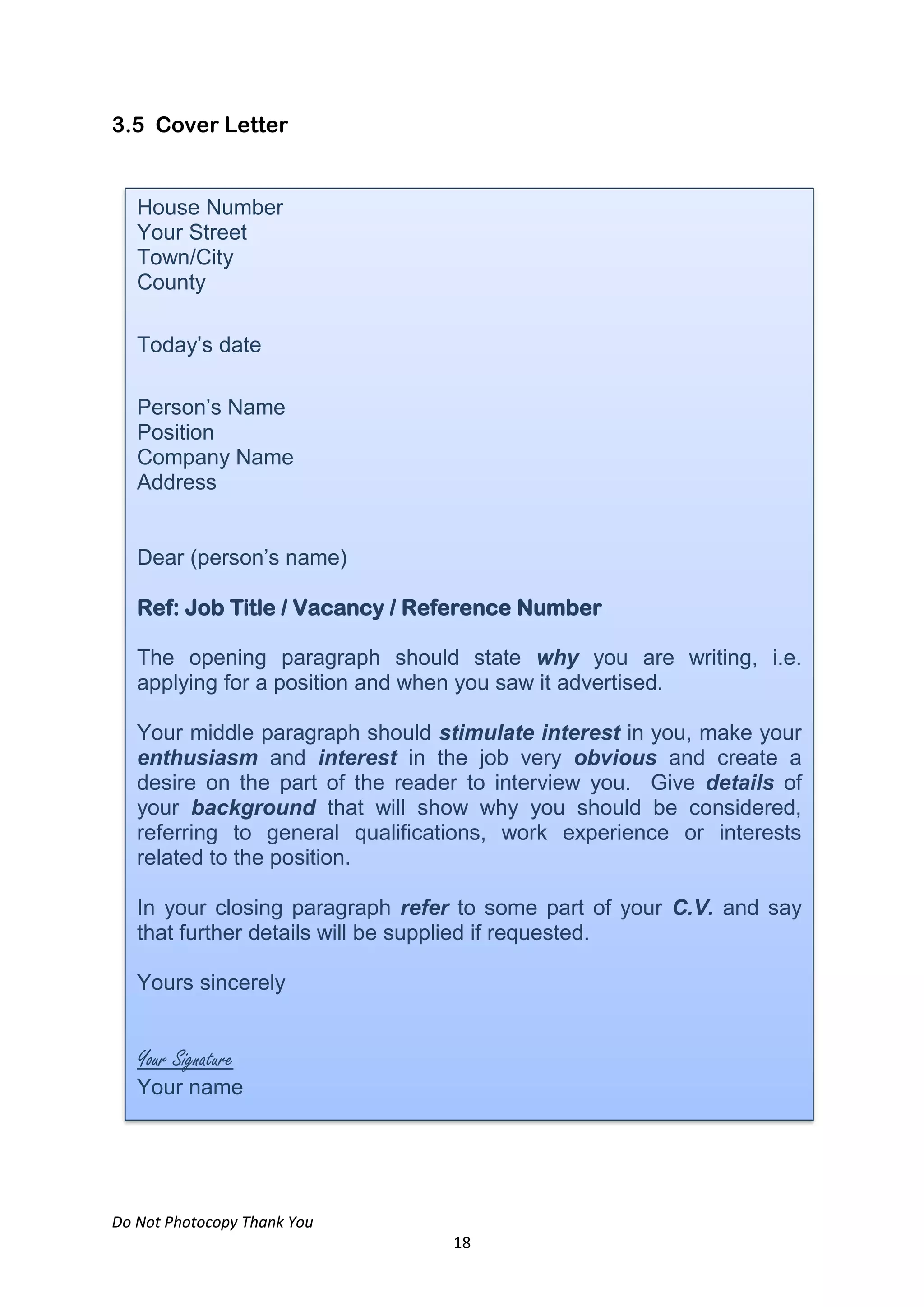 Transition Year Work Experience & Voc Preperation | PDF