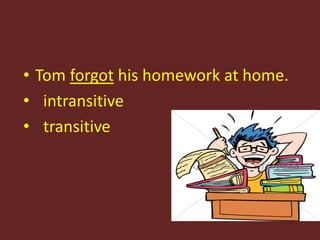 Transitive and intransitive verbs | PPTX