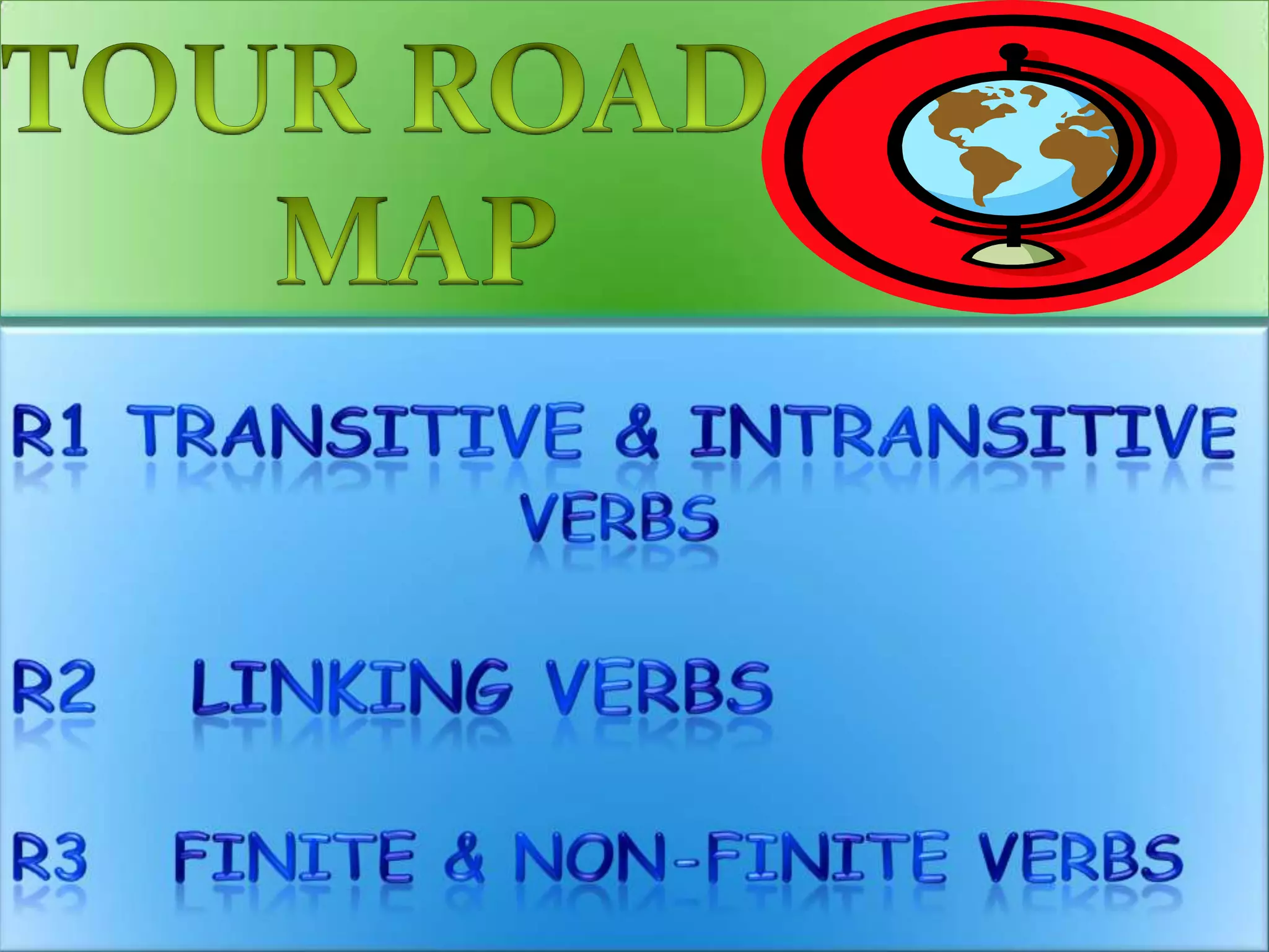 Verbs - Transitive and Intransitive,Linking and Finite ,Non-Finite ...
