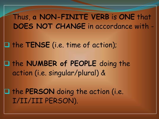 Verbs - Transitive and Intransitive,Linking and Finite ,Non-Finite ...