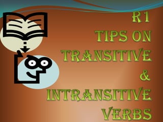Verbs - Transitive and Intransitive,Linking and Finite ,Non-Finite ...