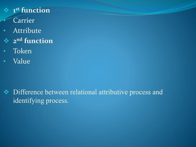Transitivity Analysis | PPTX