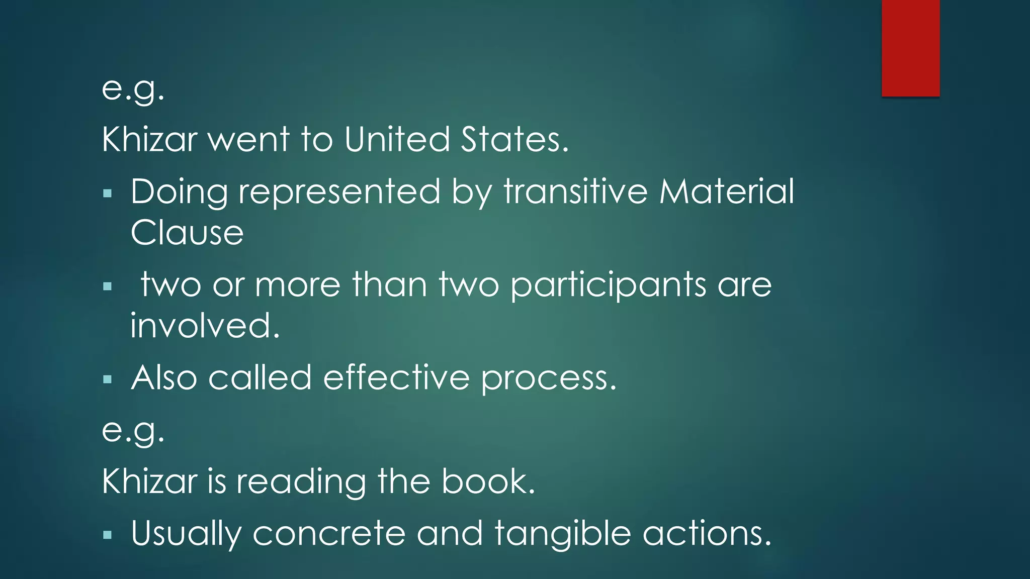 Transitivity and ideational meanings by Micheal Halliday | PDF