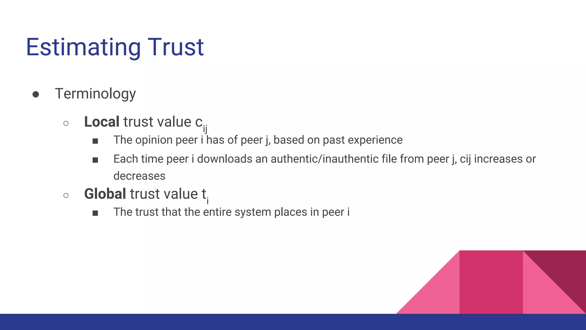 Transitivity of Trust | PDF
