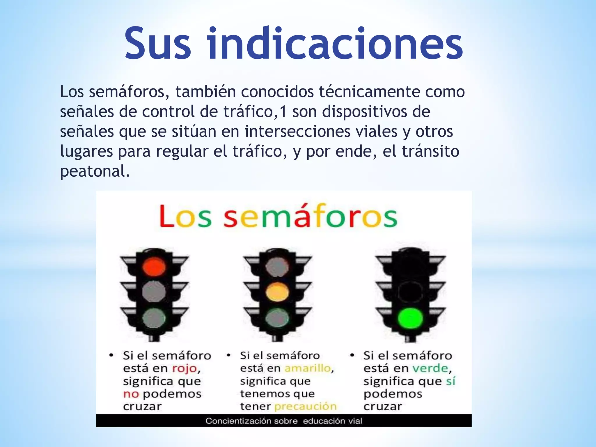 El semáforo y las señales corporales de los agentes de transito | PPTX ...