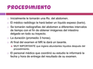 Transito intestinal | PPTX