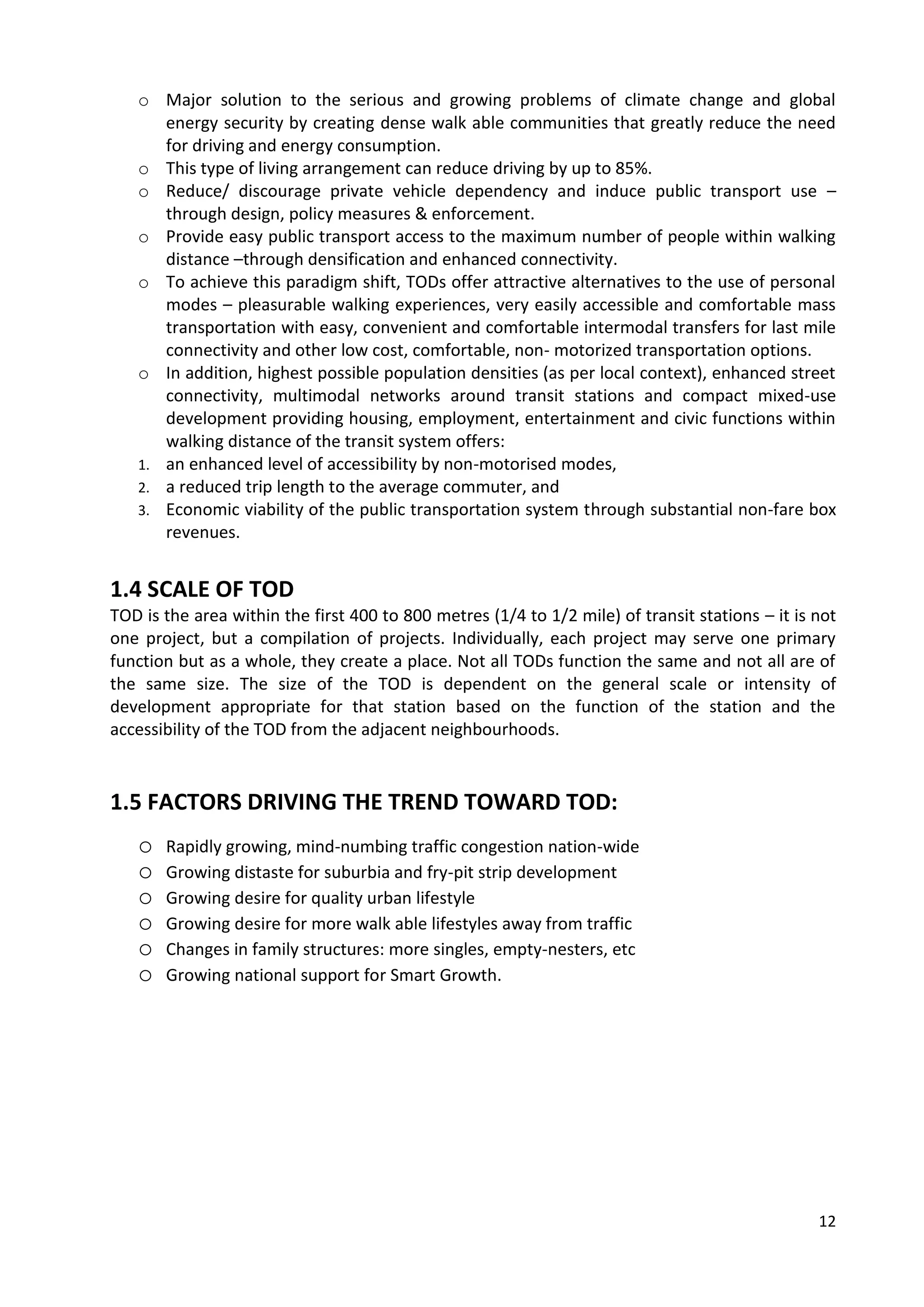 Transit oriented development | PDF