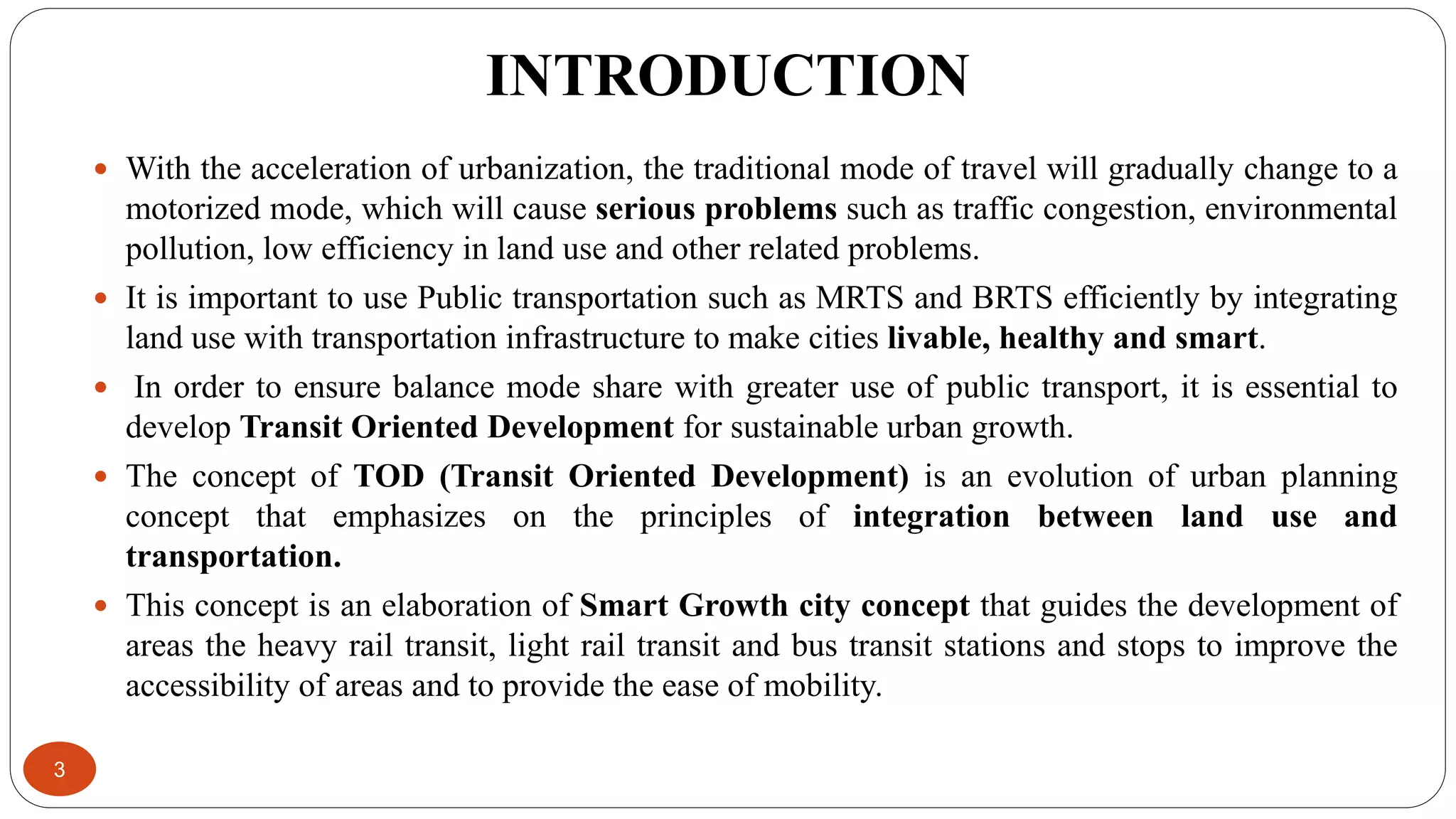 Transit oriented development | PPTX