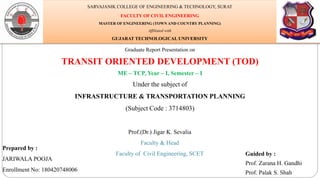 Transit oriented development | PPTX