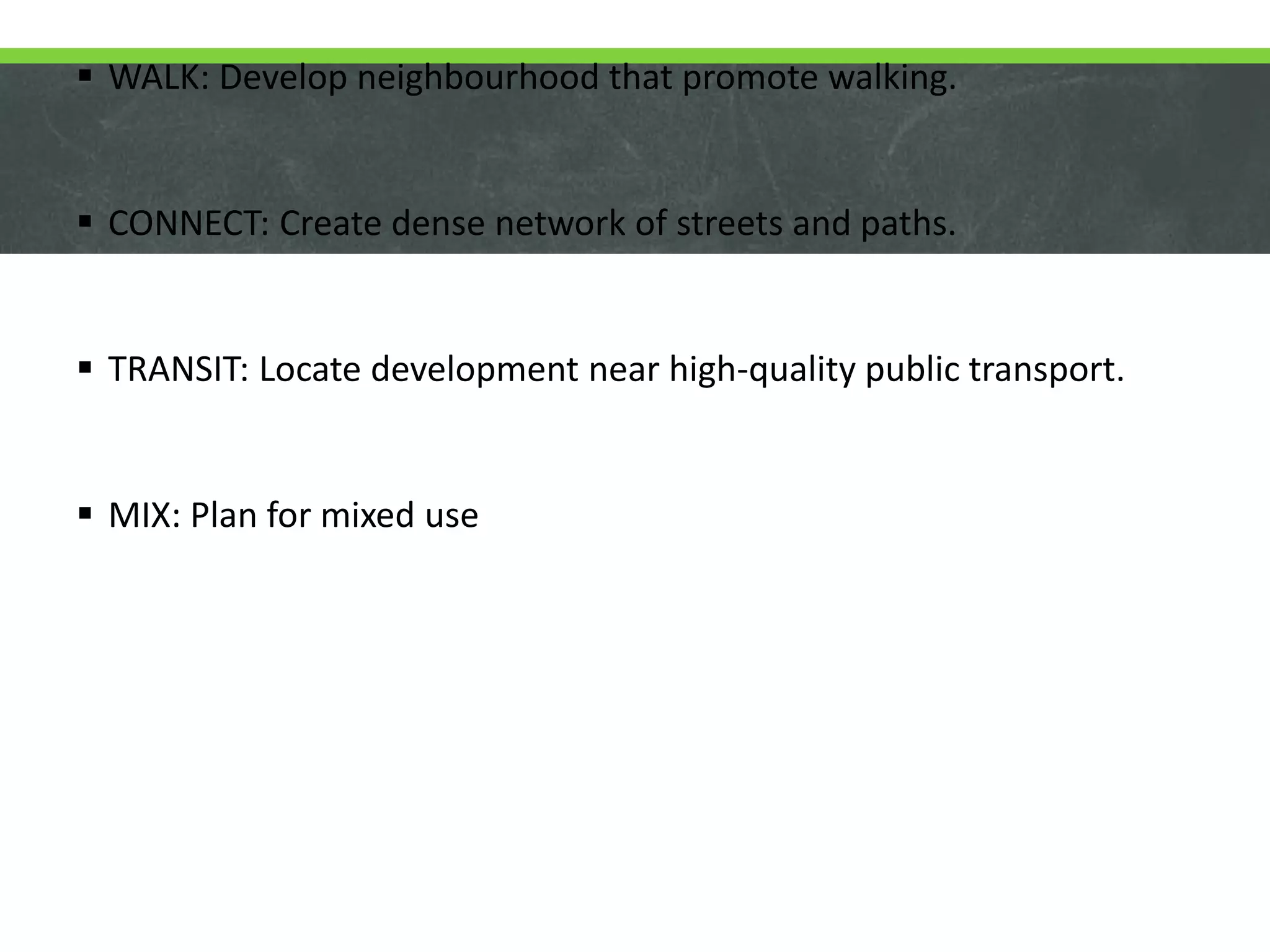 Transit oriented development | PPT