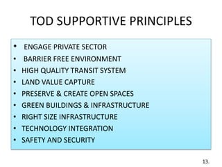 Transit Oriented Development. | PPTX