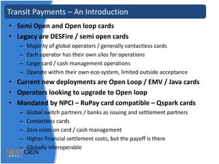 Transit payments - financial inclusion | PDF