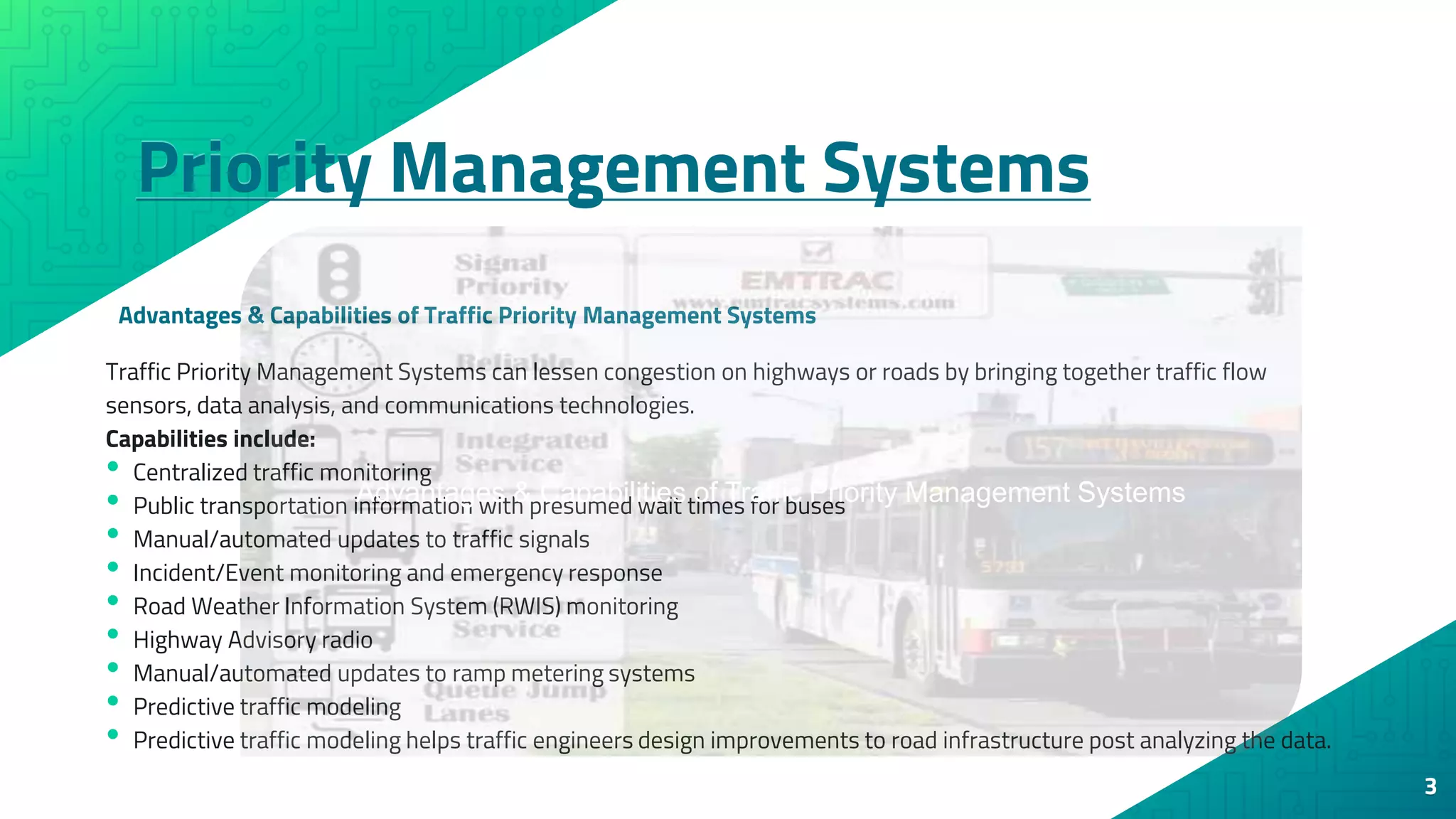 Transit priority signal system implementation - Emtrac system | PDF