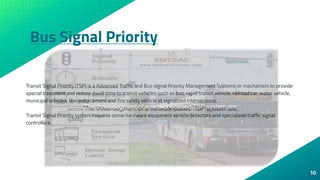 Transit priority signal system implementation - Emtrac system | PDF