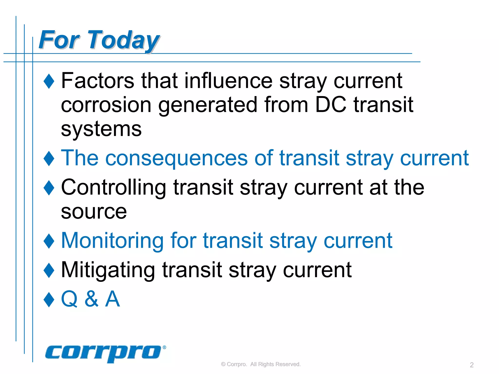 Transit stray current western region gas conference tempe 8.27.08