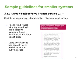 Transit supportive guidelines transit | PDF