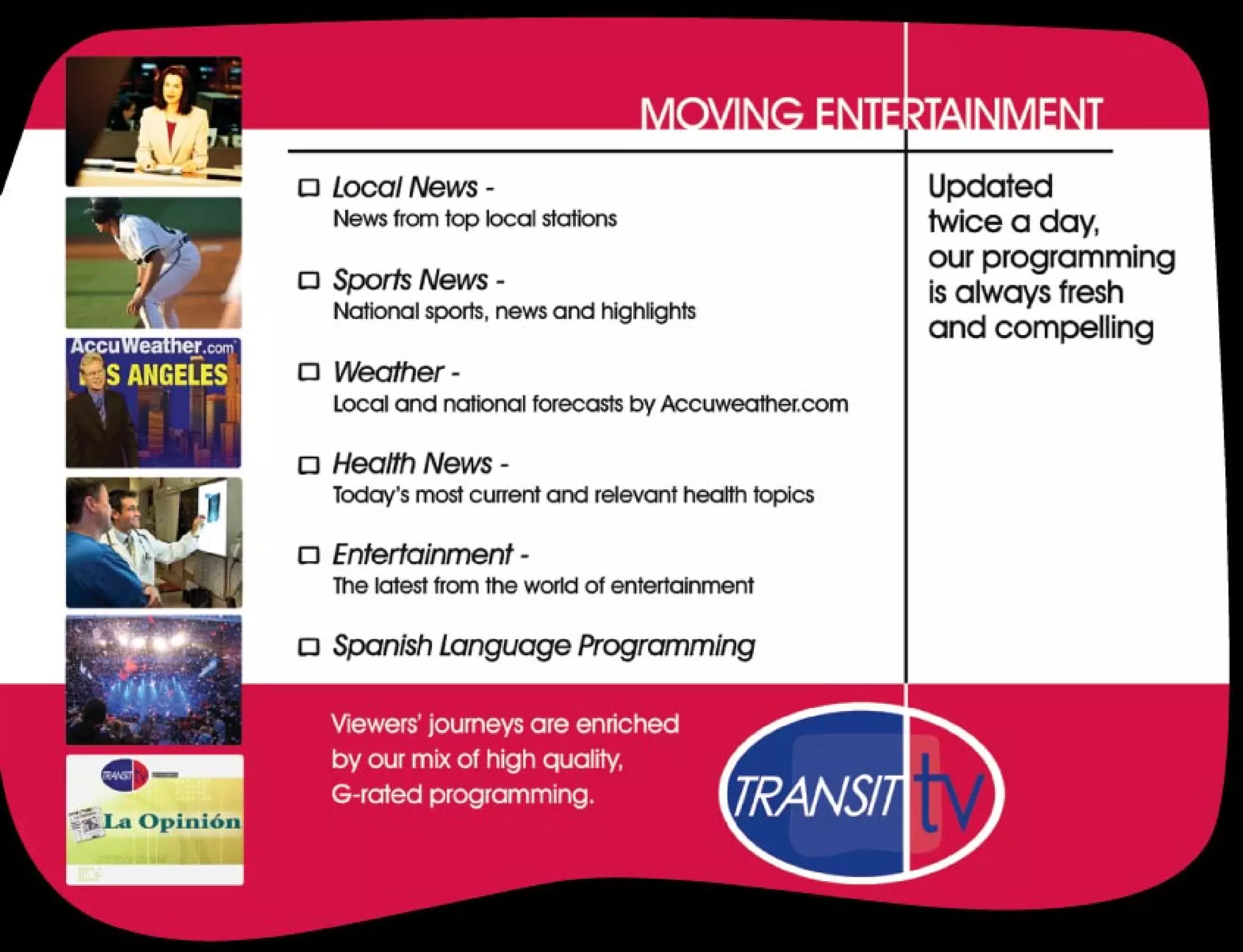 Transit Tv | PDF | Rail Travel | Travel Type