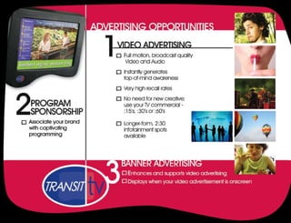 Transit Tv | PDF | Rail Travel | Travel Type