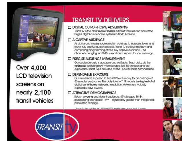 Transit Tv | PDF | Rail Travel | Travel Type