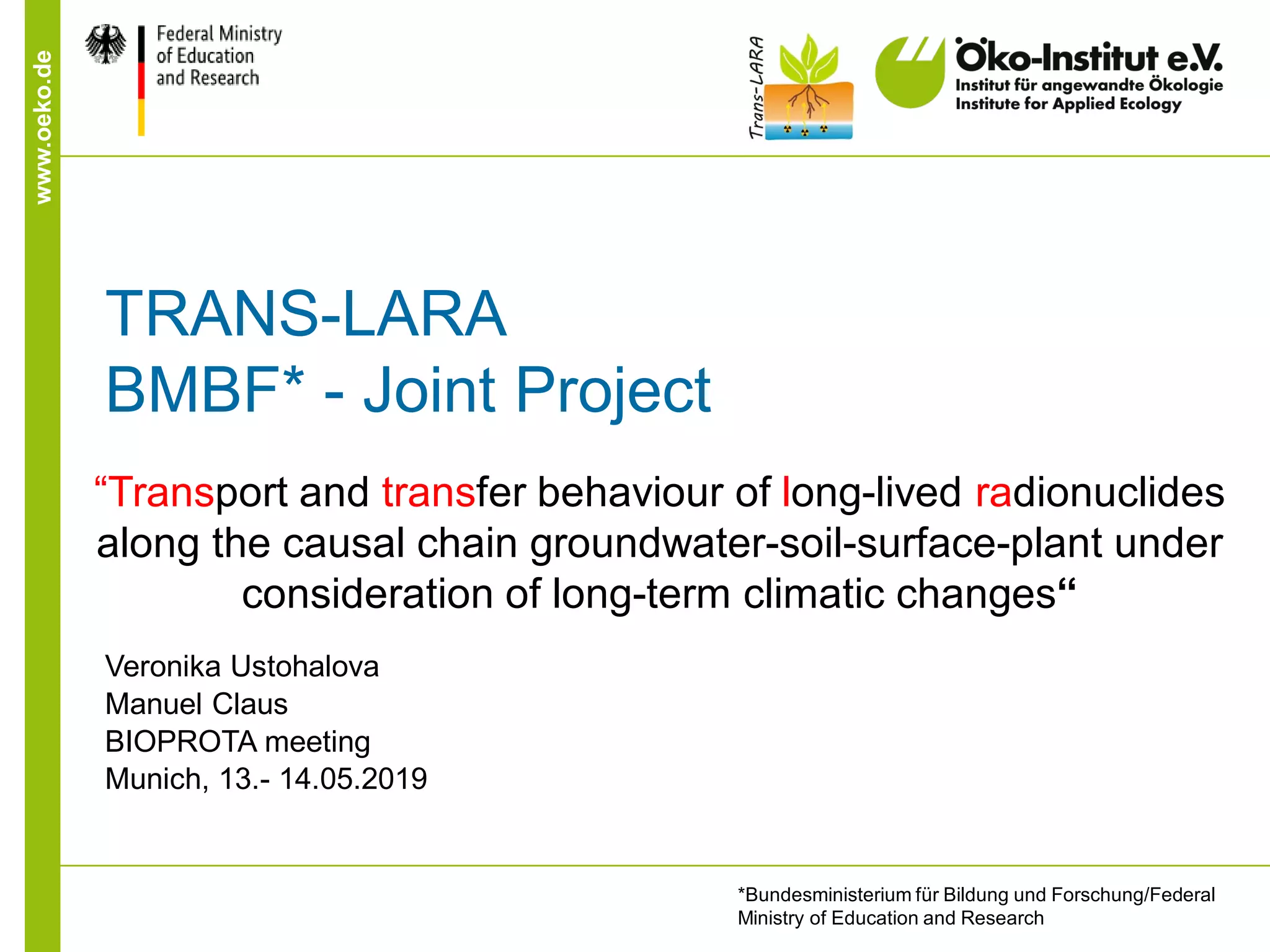 TRANS-LARA | PDF