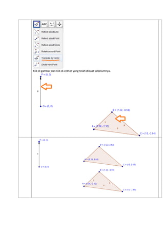 geogebra 101 - Translasi | PDF