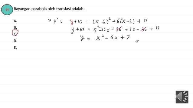 salah satu transformasi geometri yaitu translasi | PPT