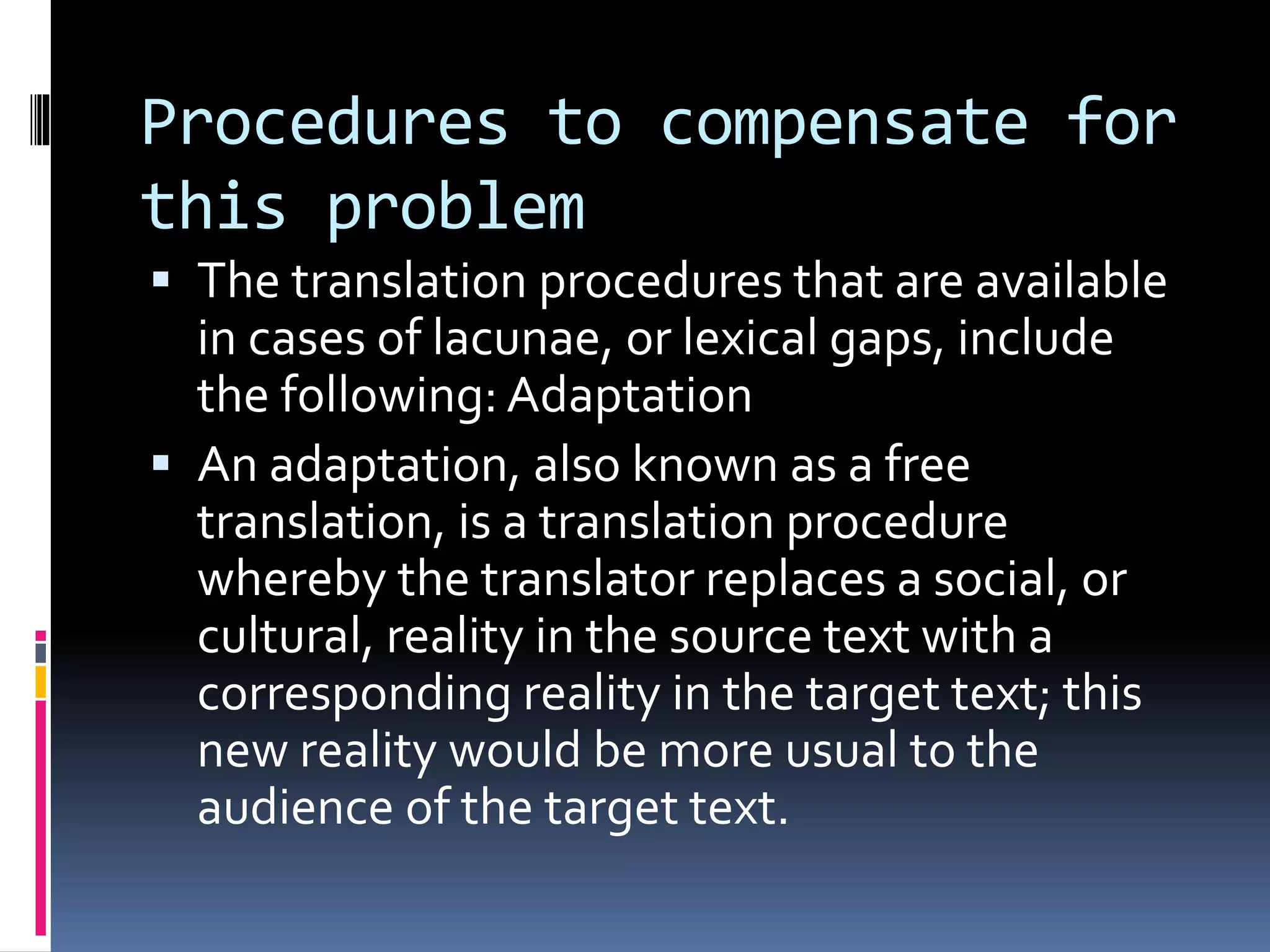 Translatability and untranslatability | PPTX