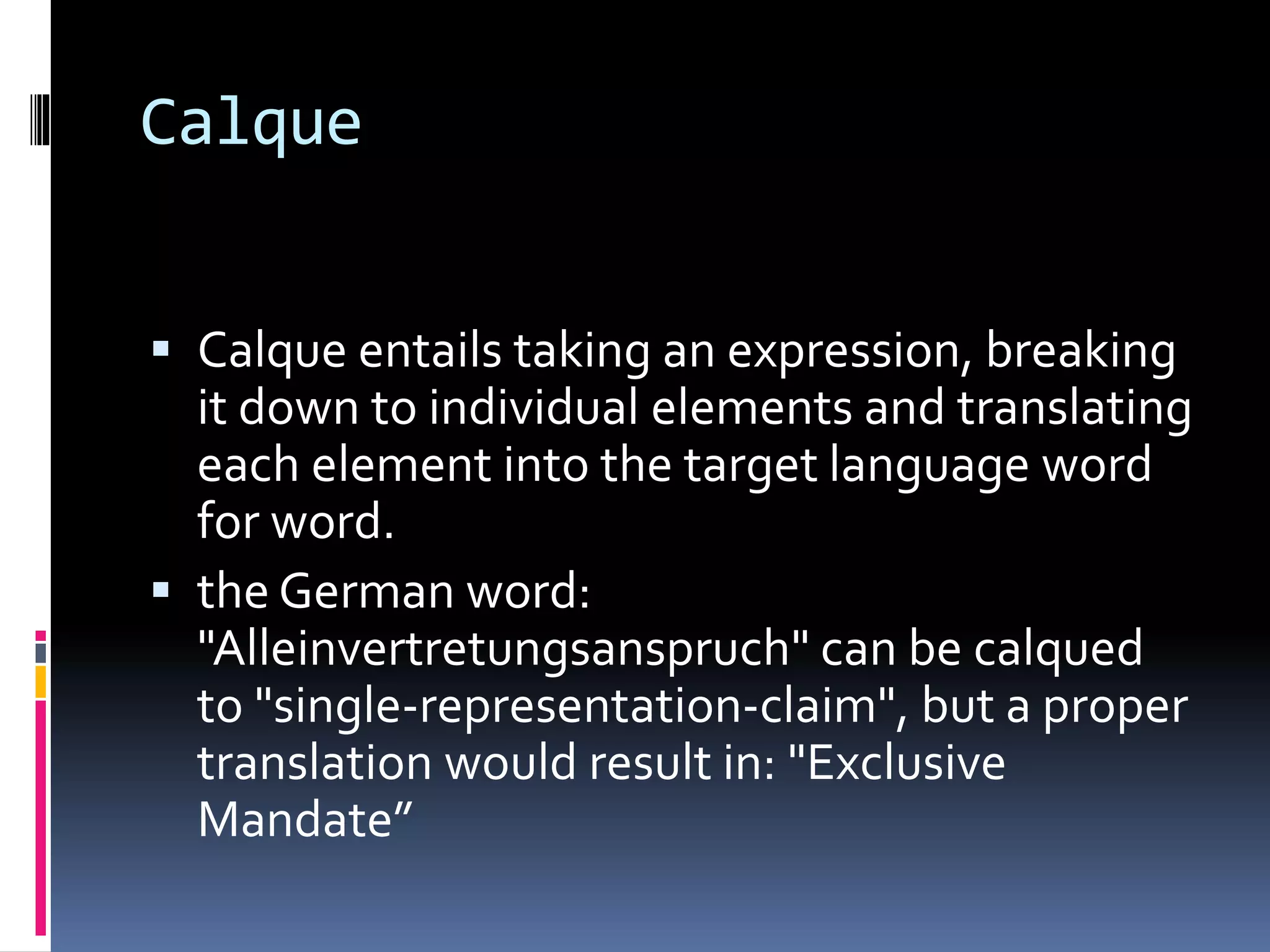 Translatability and untranslatability | PPTX