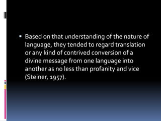 Translatability and untranslatability | PPTX