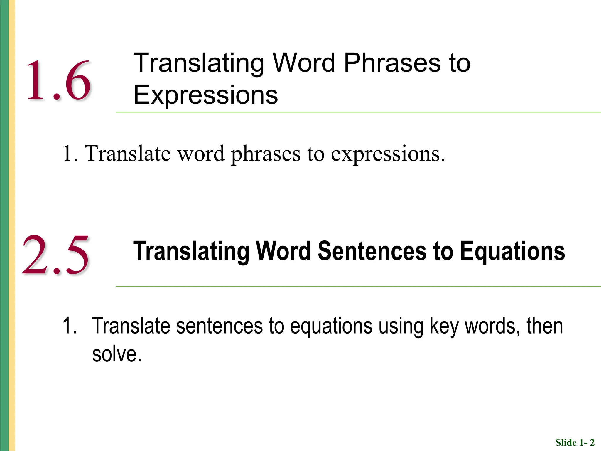 translating algebraic expression math 7.ppt